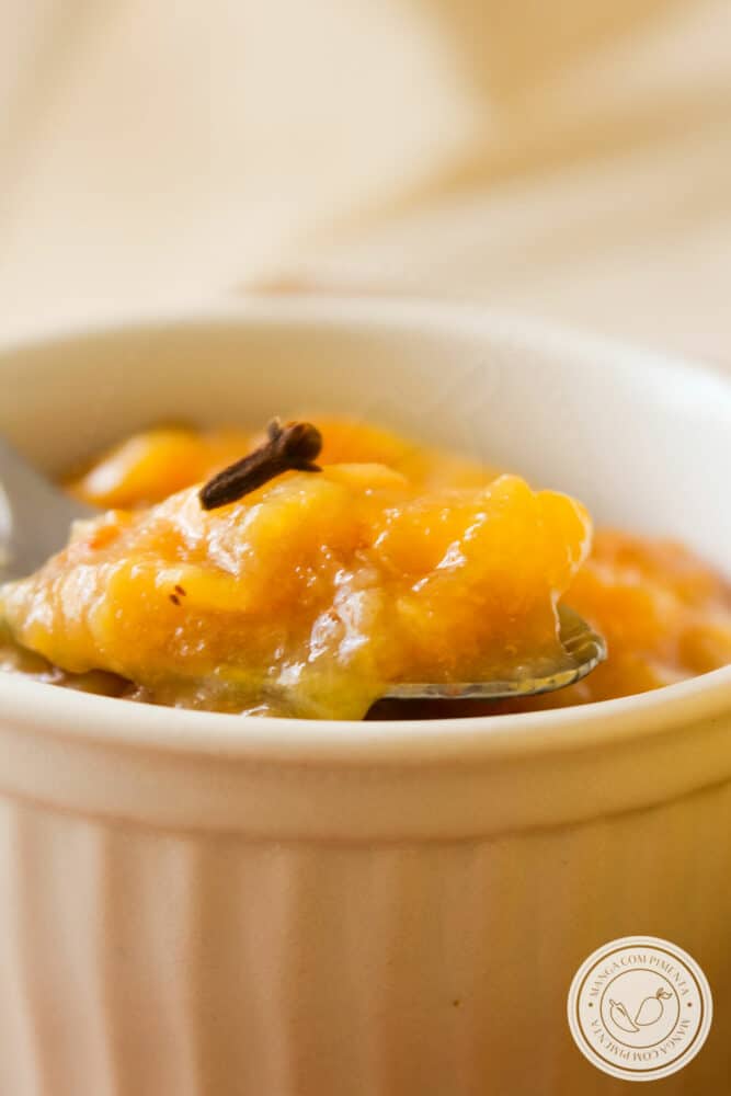 Compota de Bananas Carameladas - Manga com Pimenta