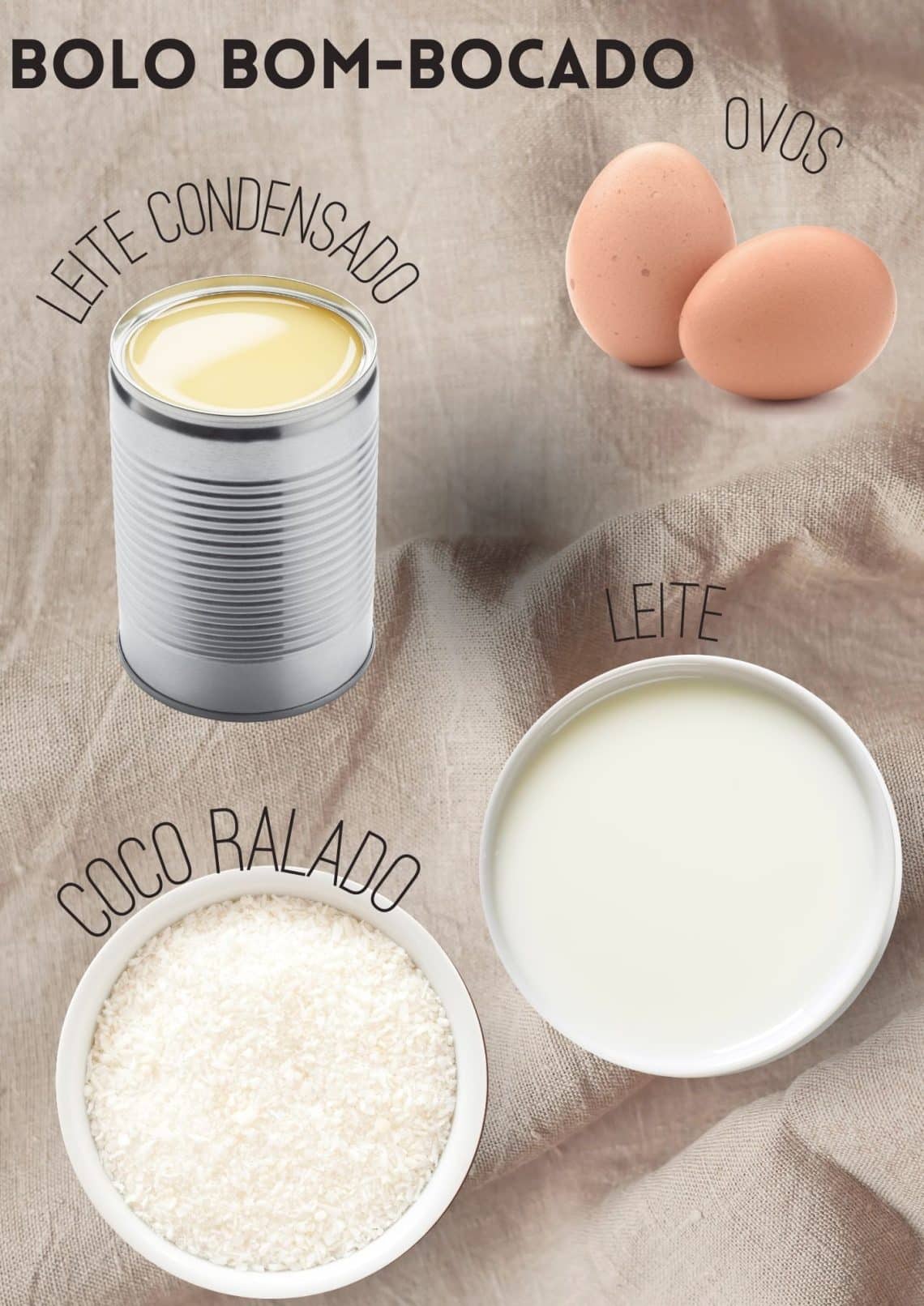 Bolo bom-bocado - A Receita Infalível!