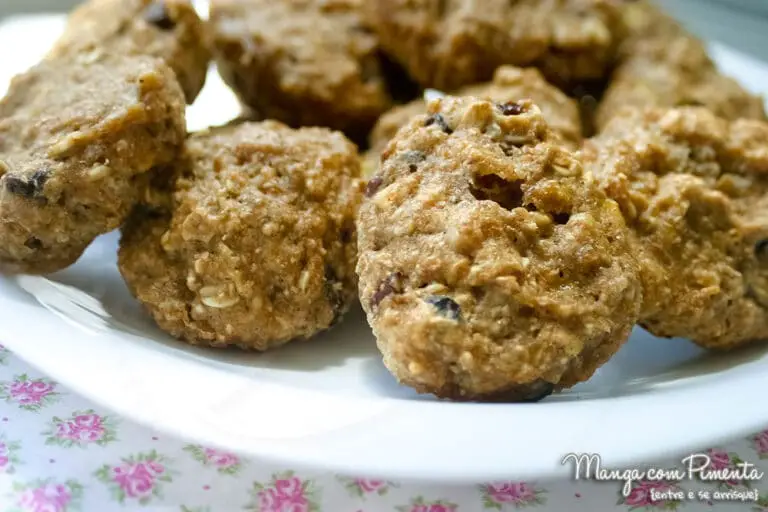 Biscoito de Aveia, Banana e Uvas Passas {Receitas do Bem} - Manga com ...