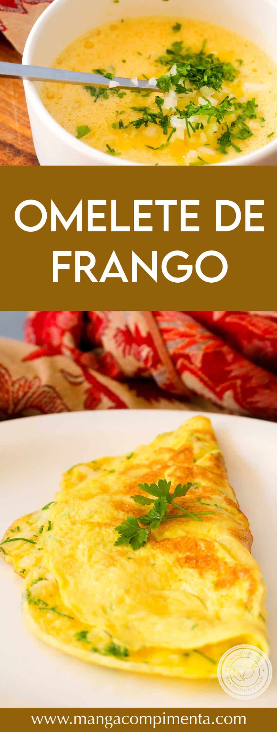 Como preparar um Omelete simples - Manga com Pimenta