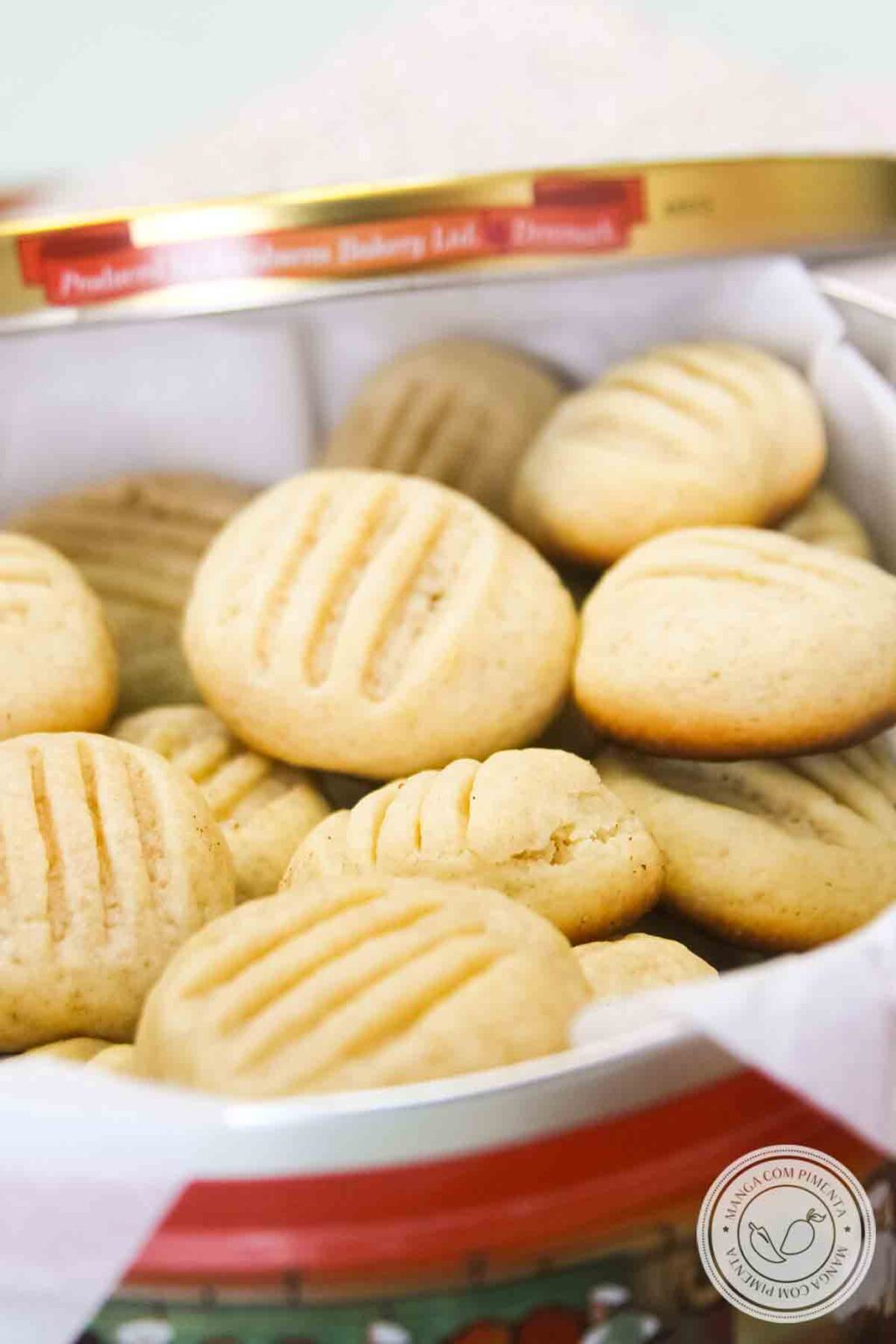 Biscoito Amanteigado | Youtube - Manga com Pimenta