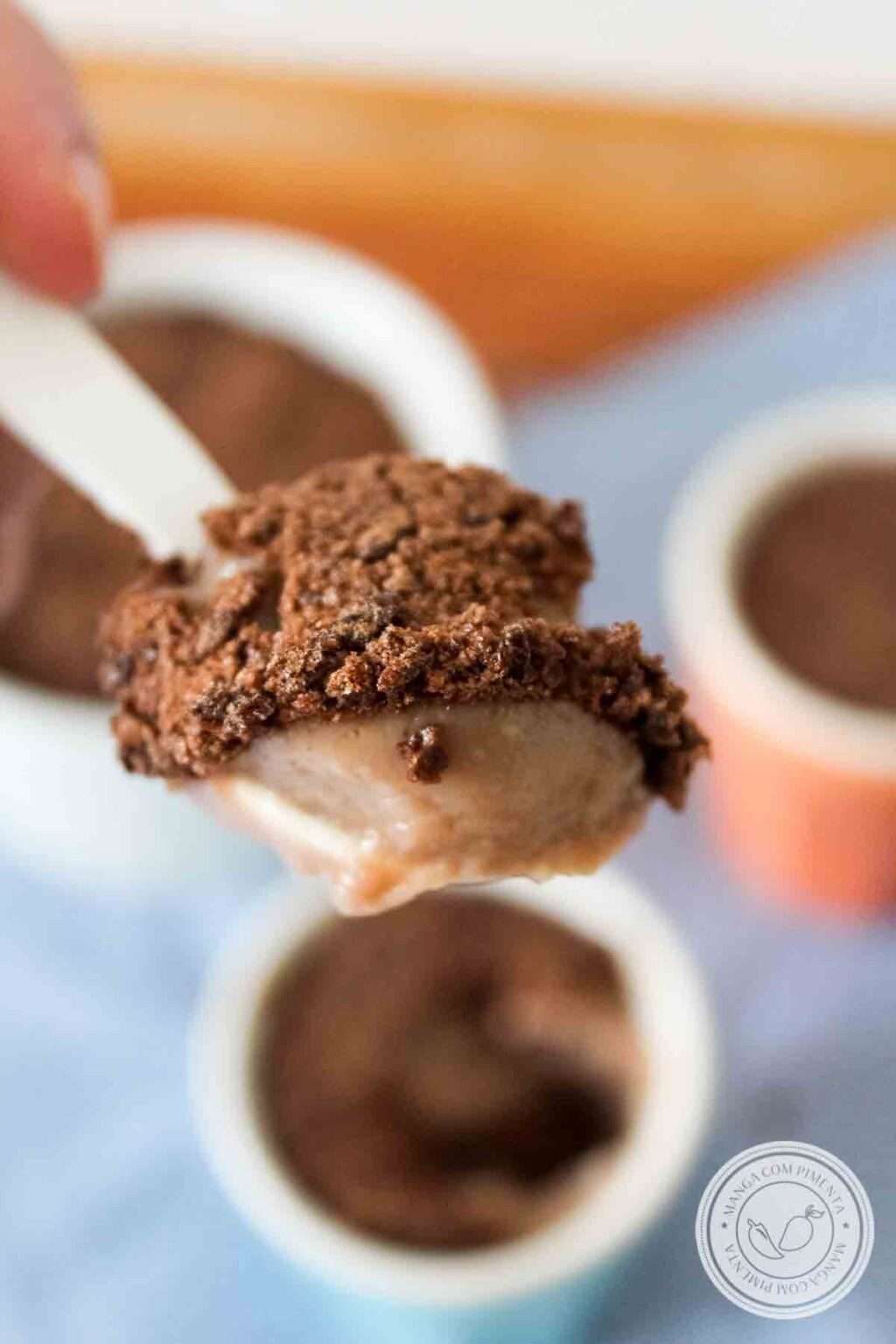 Doce de Colher Ovomaltine - Manga com Pimenta