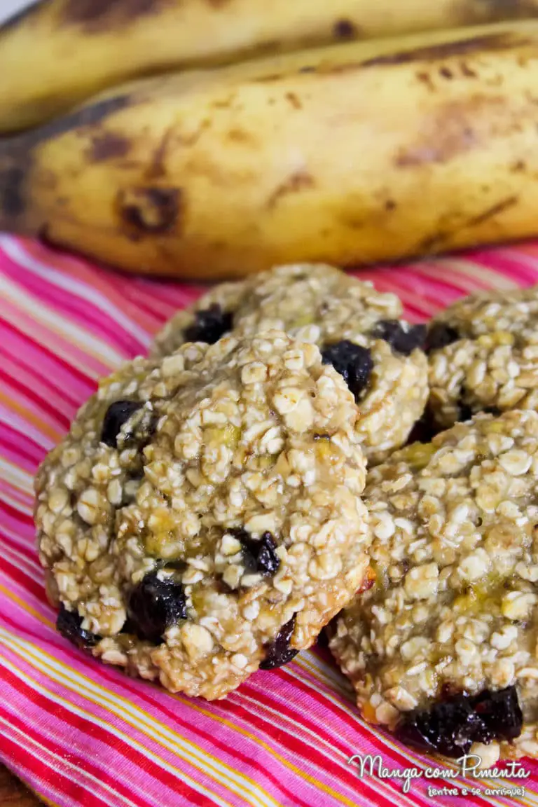 Biscoito de Banana e Aveia {Receitas do Bem} - Manga com Pimenta