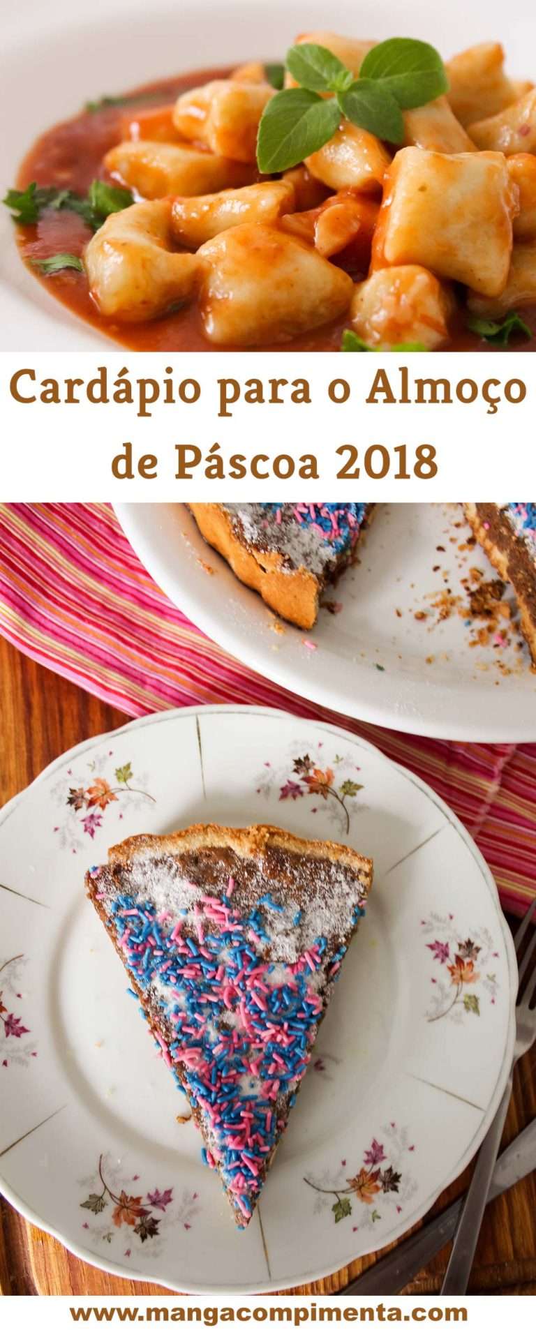 Cardápio para o Almoço de Páscoa - Manga com Pimenta