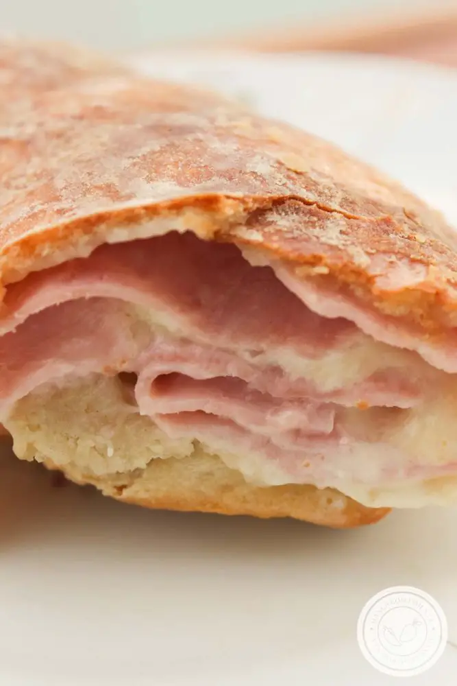 Pizza Rosca Presunto e Queijo - Pizza Diferente Para o Lanche