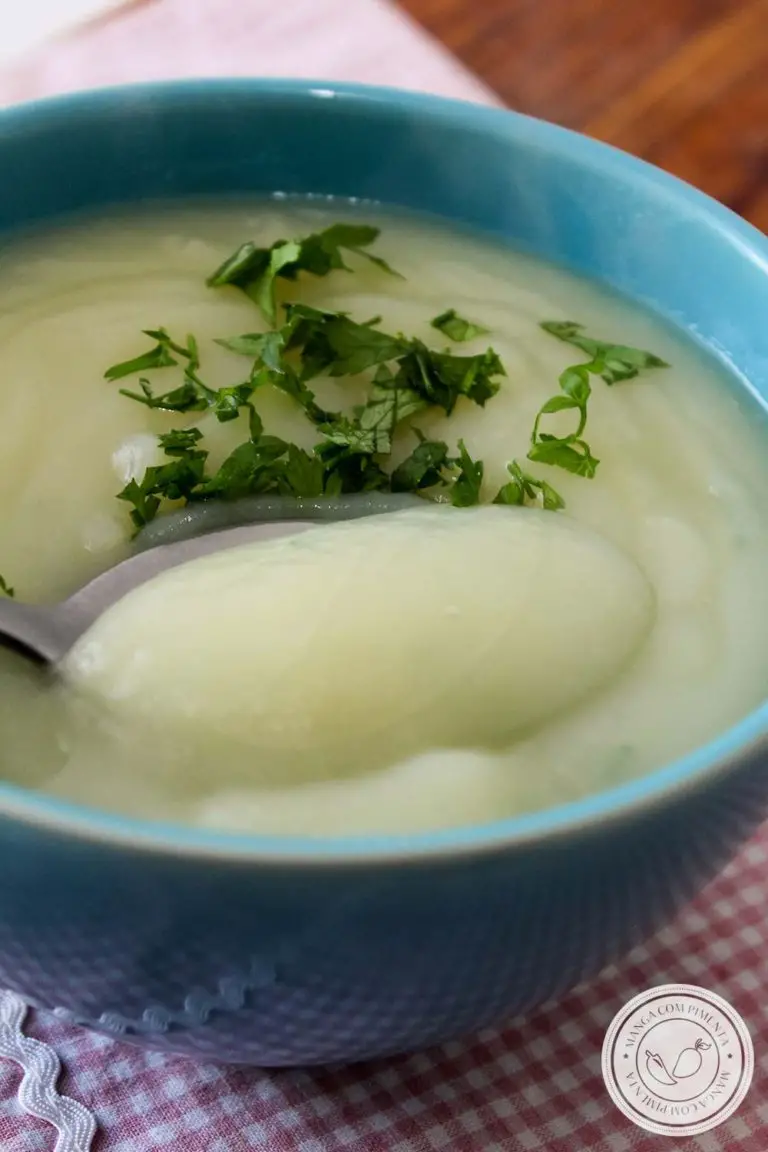 Sopa Creme de Batata | Almoço para os dias frios! - Manga com Pimenta