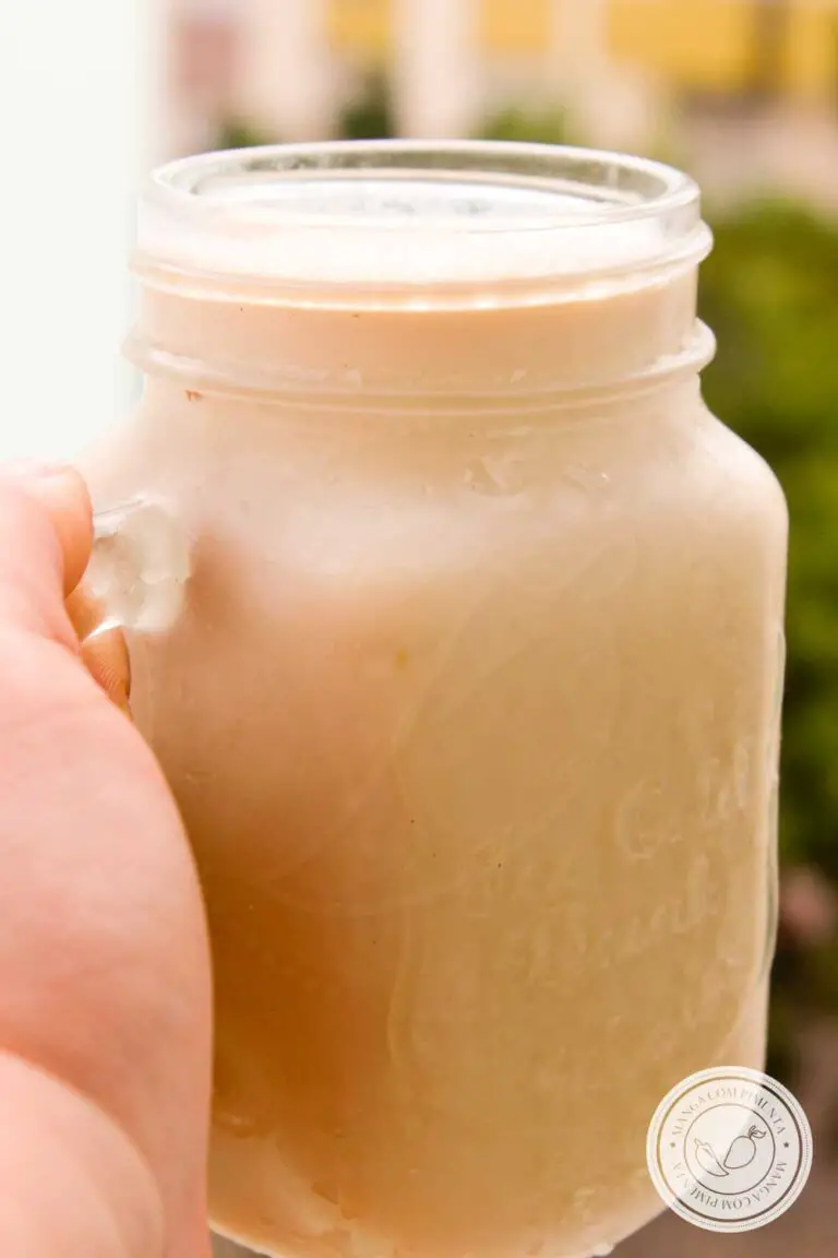 Chá Mate com Leite em Pó | Leite Ninho - Manga com Pimenta