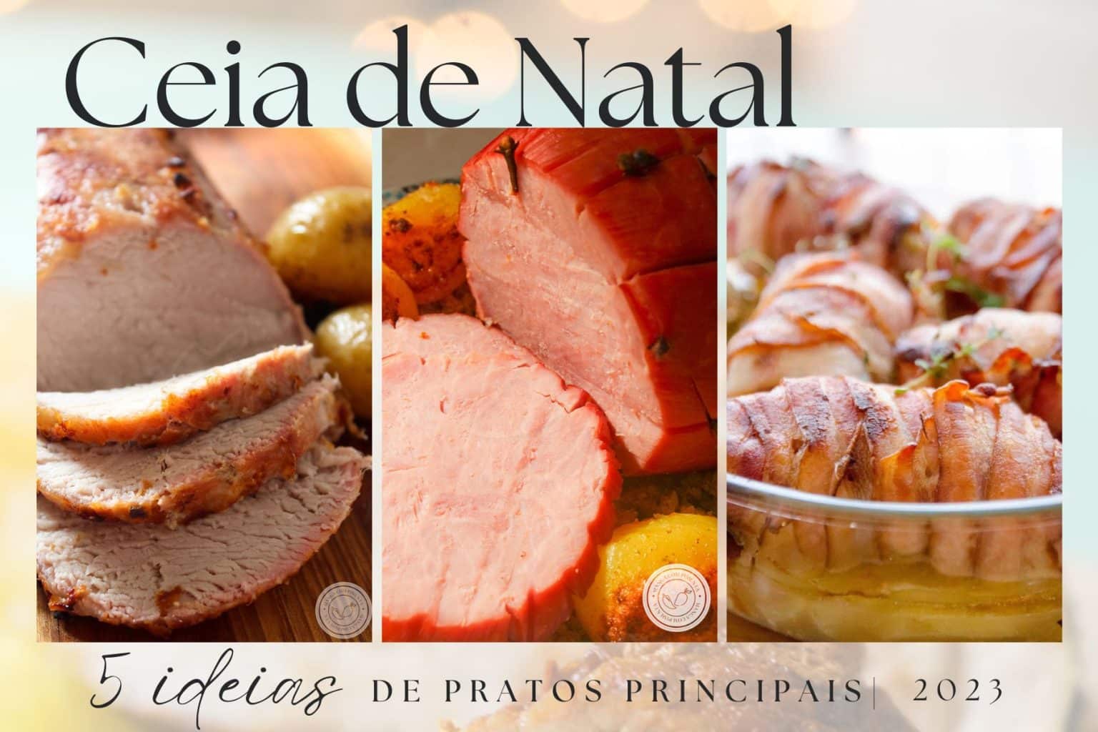 5 receitas de prato principal para a ceia de natal - Manga com Pimenta