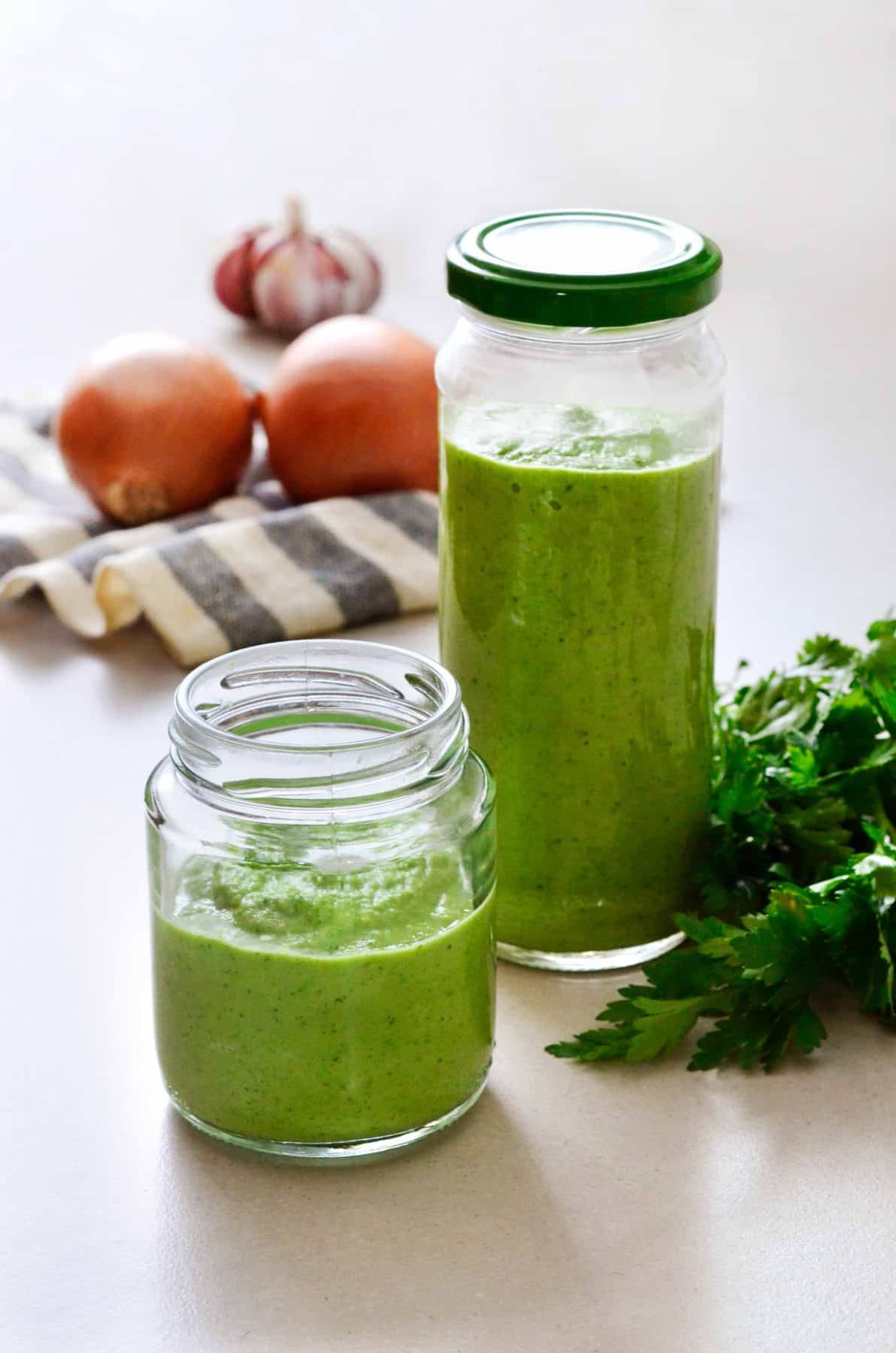 Tempero Verde Caseiro - Manga com Pimenta